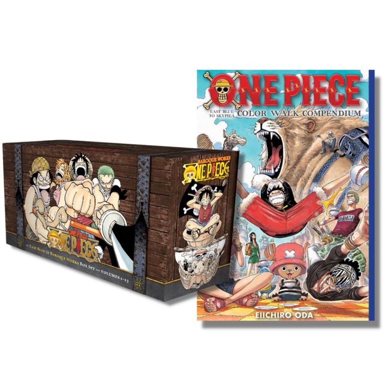 One Piece Box Set 1 & One Piece Color Walk Compendium 1(Hardcover ...